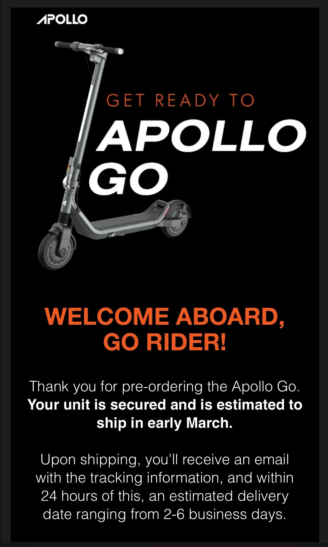 So I Ordered the Apollo Go Electric Scooter