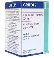 ALBUMINA HUMANA 25%