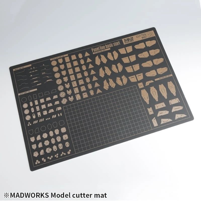 Madworks MH-04 Model Cutter Mat A3 切割墊（刻線指引系列）