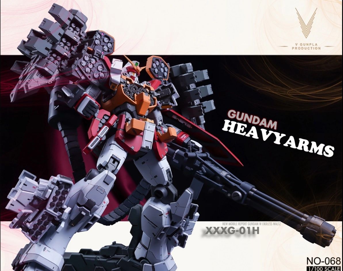 1/100 Gundam Heavyarms resin conversion kit