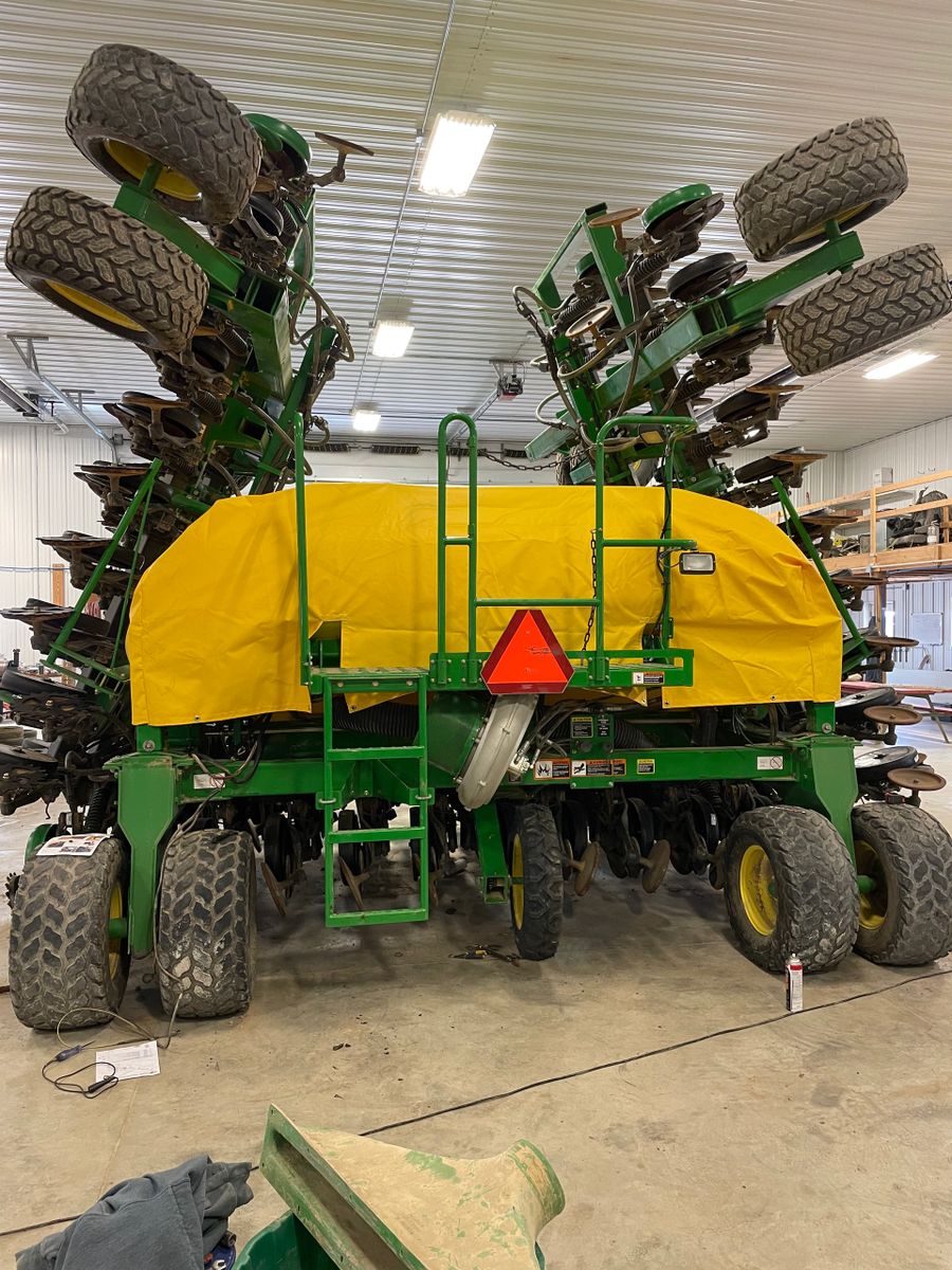 100 Bushel Hopper - CCS Air Drill Planter seed hopper Fitted Waterproof ...