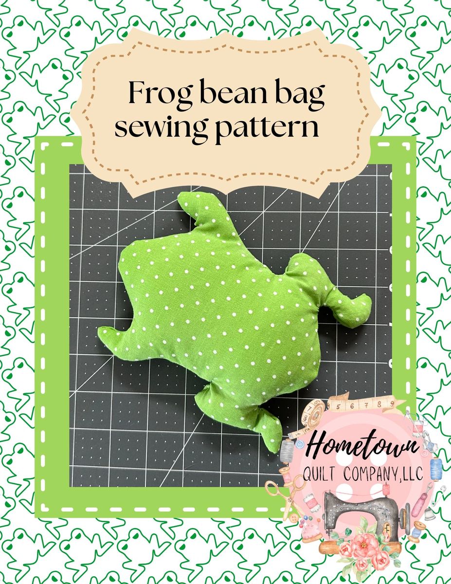 Frog Bean Bag Pattern