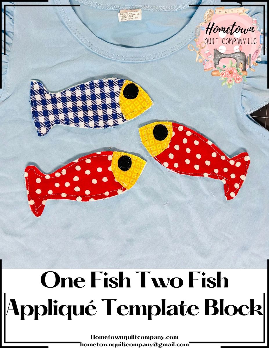 One Fish Two Fish Block Template