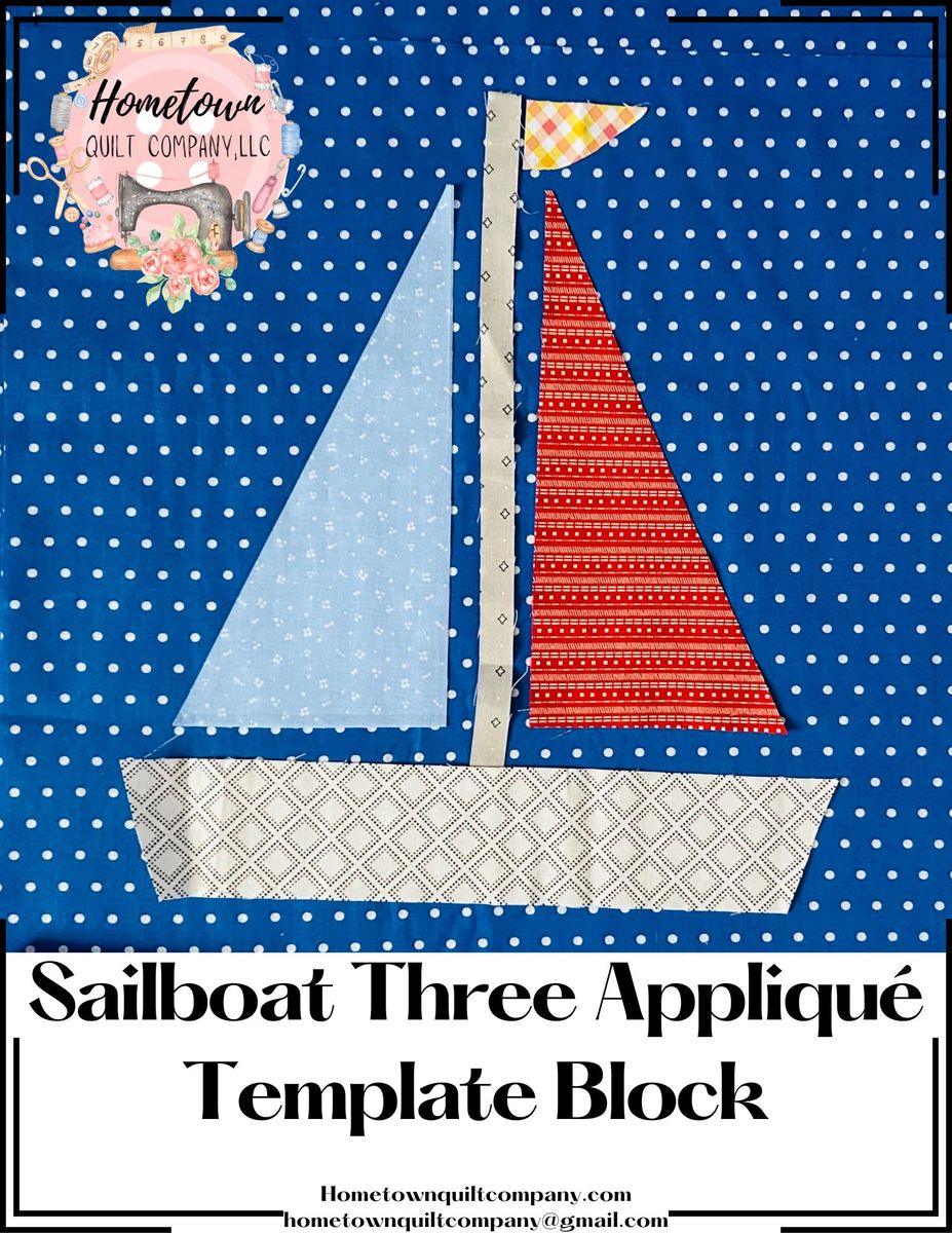 Sailboat Three Block Template