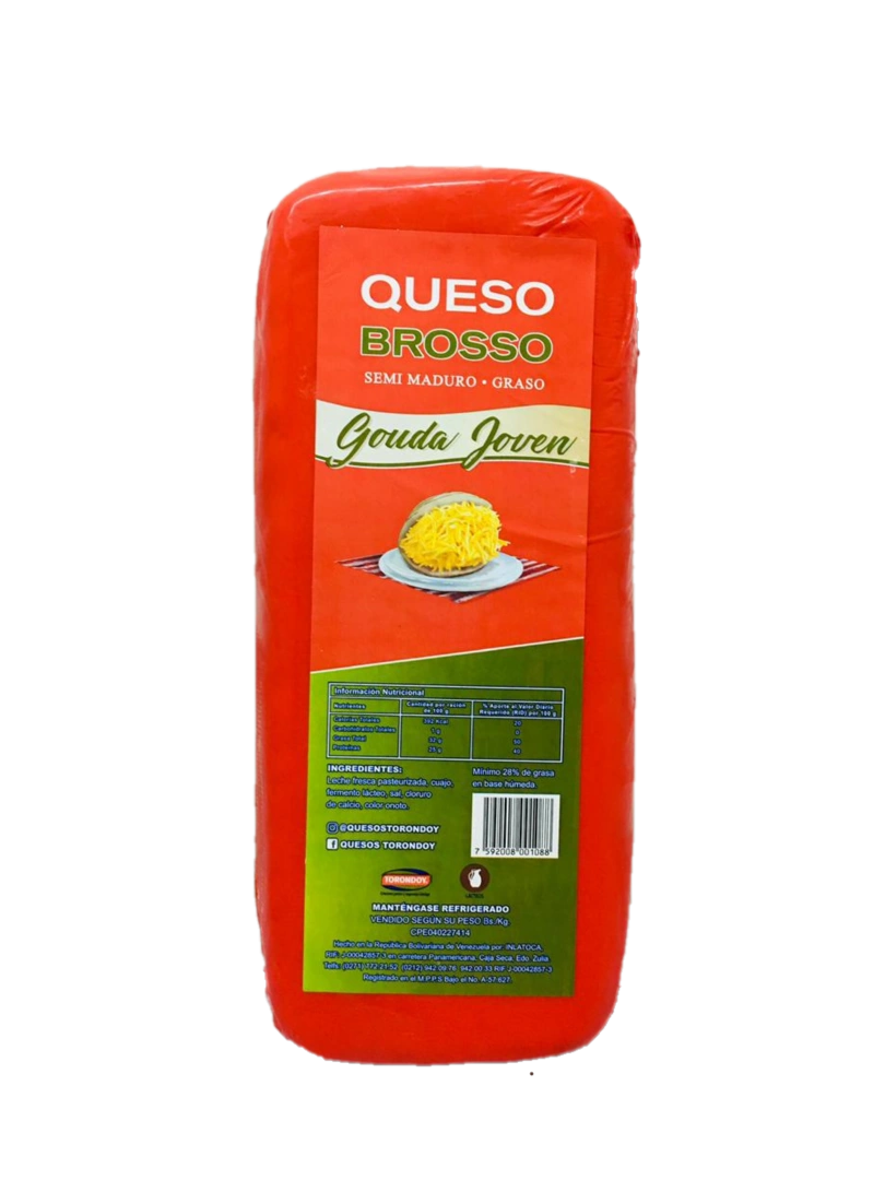 Queso Brosso Tipo Gouda 3.1 Kg Aprox