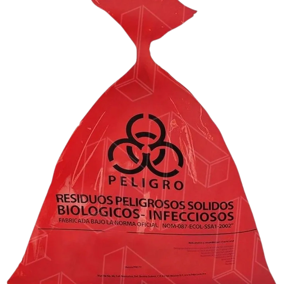 BOLSA CONTENEDORA DE RPBI