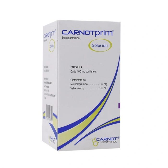 CARNOTPRIM SOL. CAJA C/FCO. C/100 ML.