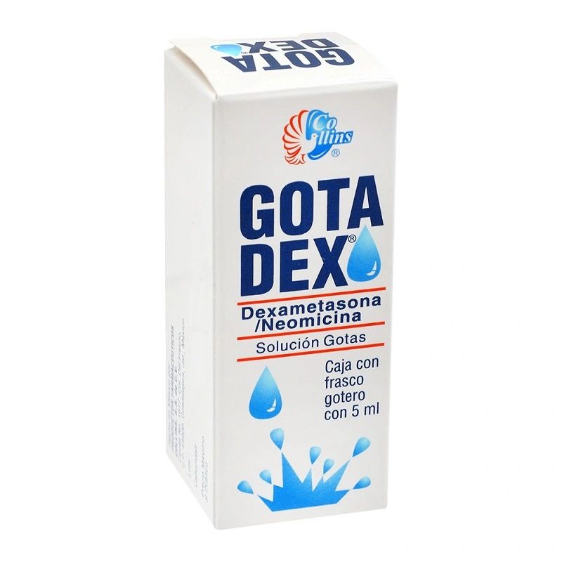 GOTADEX SOL. OFTALMICA CAJA C/FCO. C/5 ML.