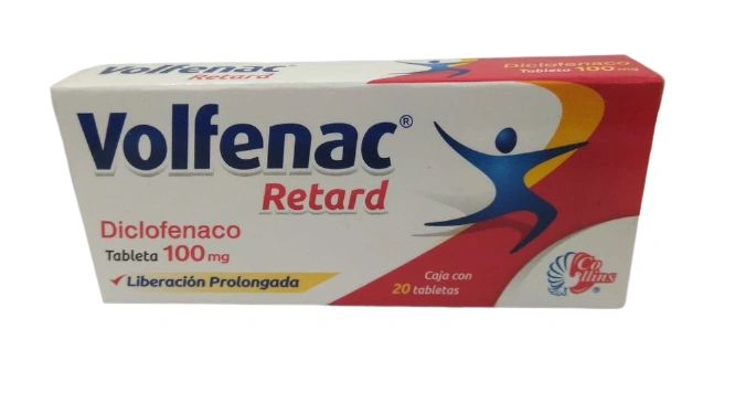 VOLFENAC RETARD TAB. L.P. 100 MG. CAJA C/20