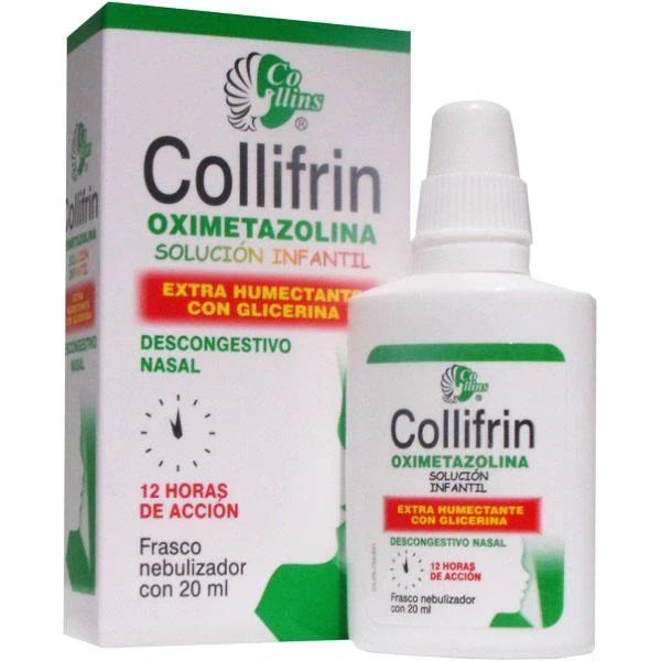 COLLIFRIN SOL. NASAL INFANTIL CAJA C/FCO. C/20 ML.