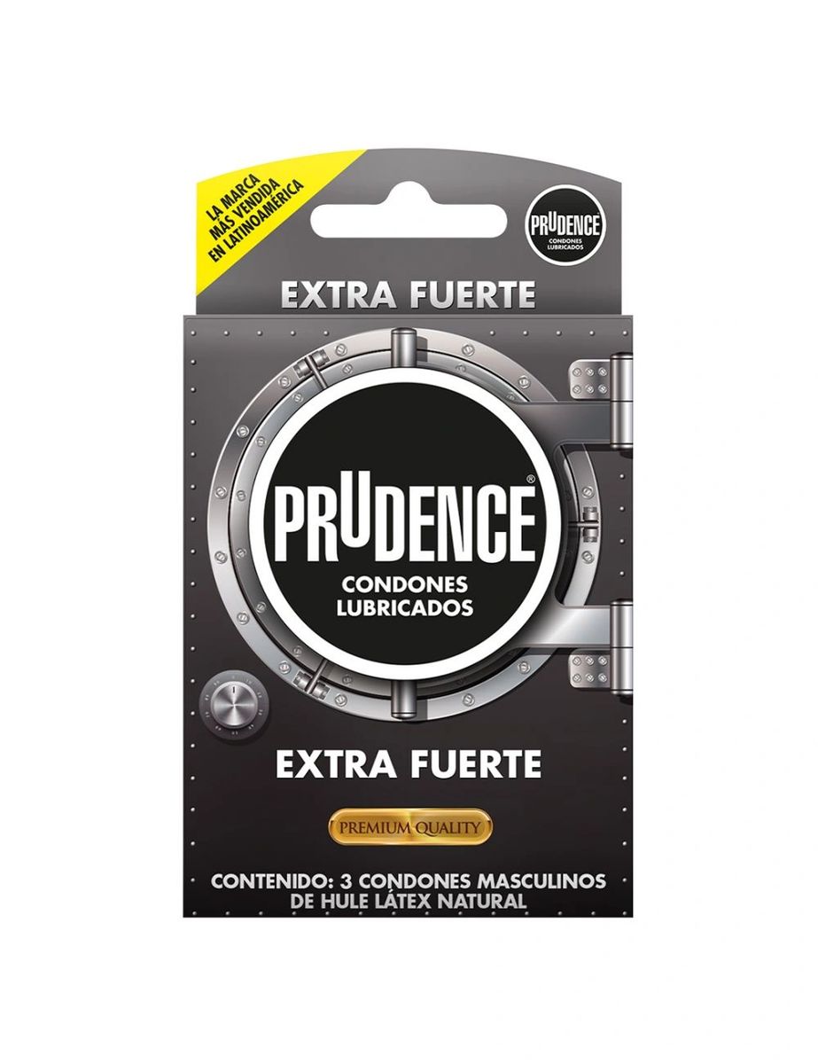 PRUDENCE PRESERVATIVOS EXTRA FUERTES CAJA C/3