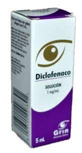 DICLOFENACO SOL. OFT. 1 MG. FCO. GOTERO C/5 ML.