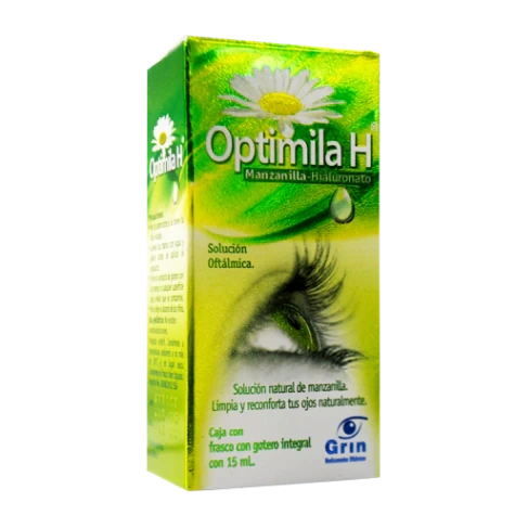 OPTIMILA H SOL. OFT. FCO. GOTERO C/15 ML. (MANZANILLA-HIALURONATO)