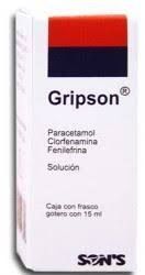 GRIPSON SOL. GTS. CAJA C/FCO. C/15 ML.