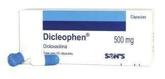 DICLEOPHEN CAP. 500 MG. CAJA C/12