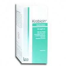 KROBICIN SUSP. 125 MG. CAJA C/FCO. C/PVO. P/60 ML.