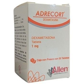 ADRECORT TAB. 1 MG. CAJA C/FCO. C/20