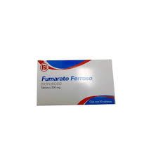 FUMARATO FERROSO TAB. 200 MG. CAJA C/50
