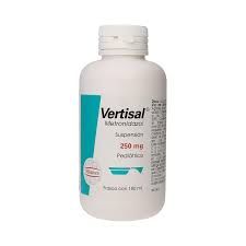 VERTISAL SUSP. 250 MG. FCO. C/180 ML.