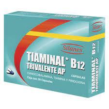 TIAMINAL B12 TRIVALENTE A.P. CAP. CAJA C/30