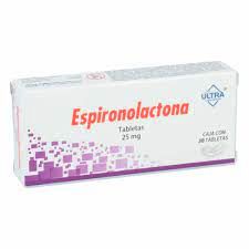 ESPIRONOLACTONA TAB. 25 MG. CAJA C/30