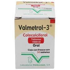 VALMETROL-3 TAB. 1,600 U.I. ENV. C/50