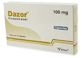 DAZOR CAP. 100 MG. CAJA C/12