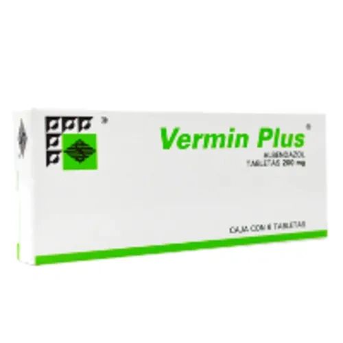 VERMIN PLUS TAB. 200 MG. CAJA C/6