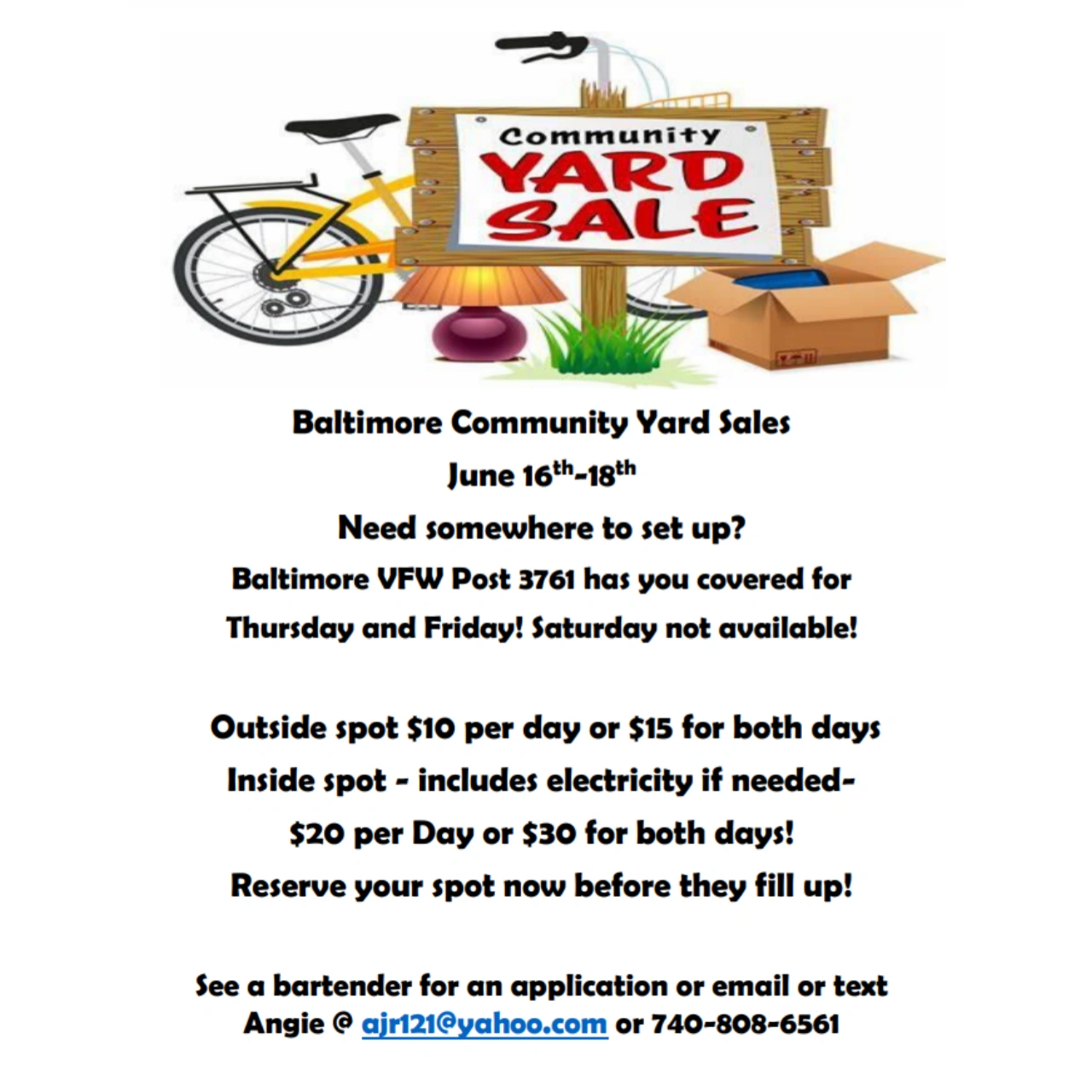 Community Yard Sale
