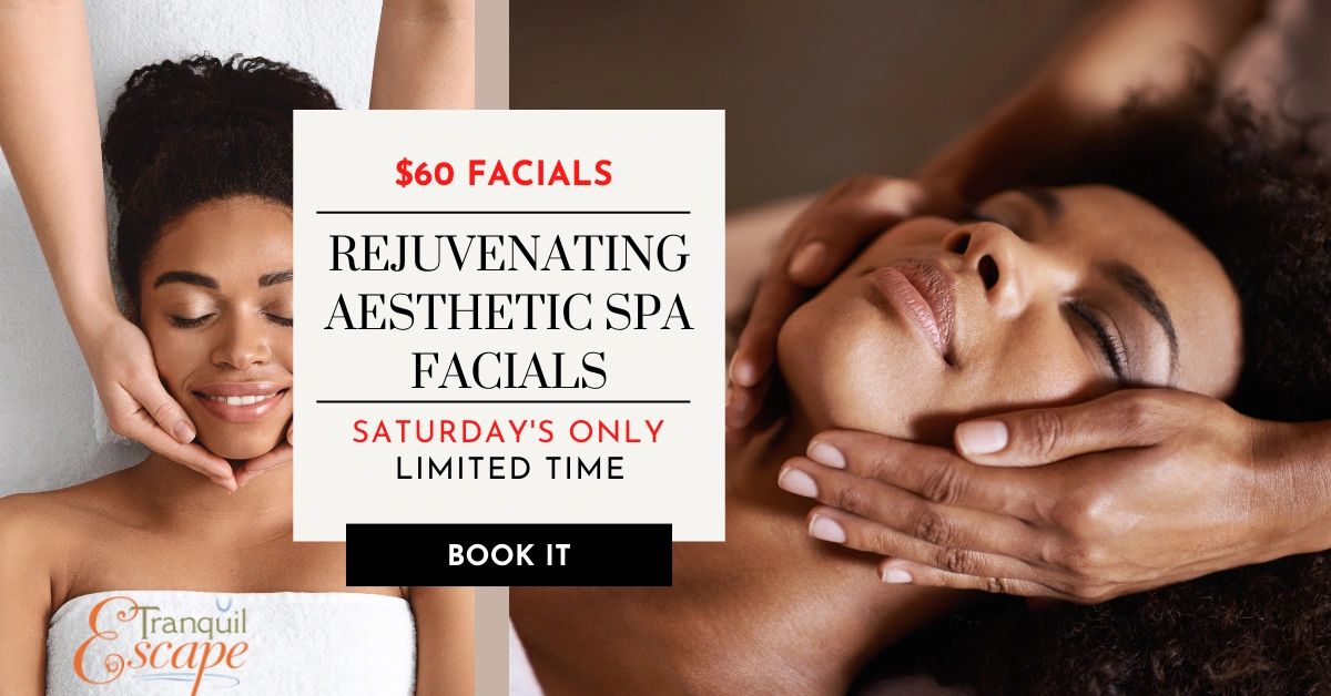Spring special: Rejuvenating Facials on Sale Now...