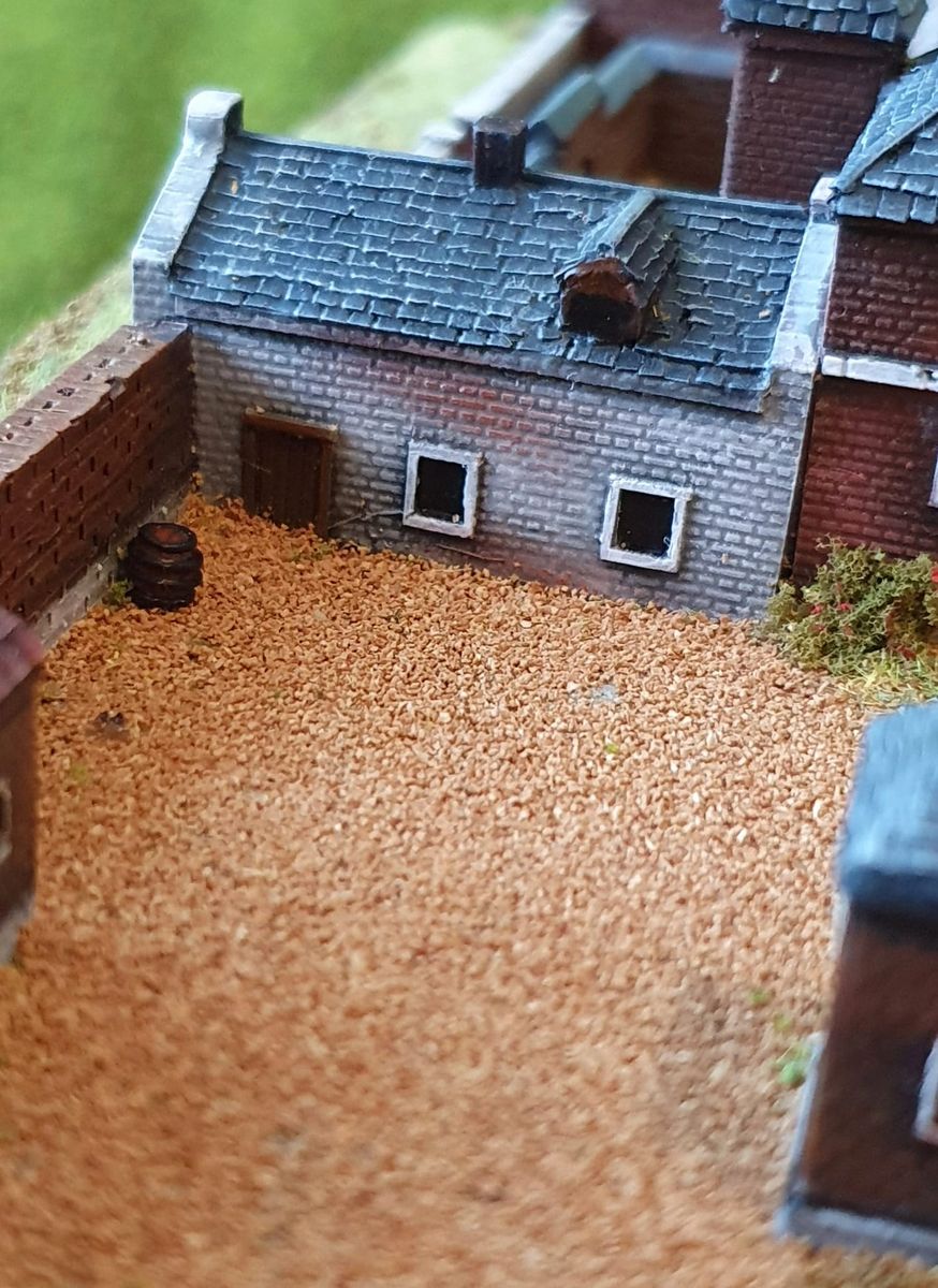 6mm leven miniatures Hougoumont painted and based