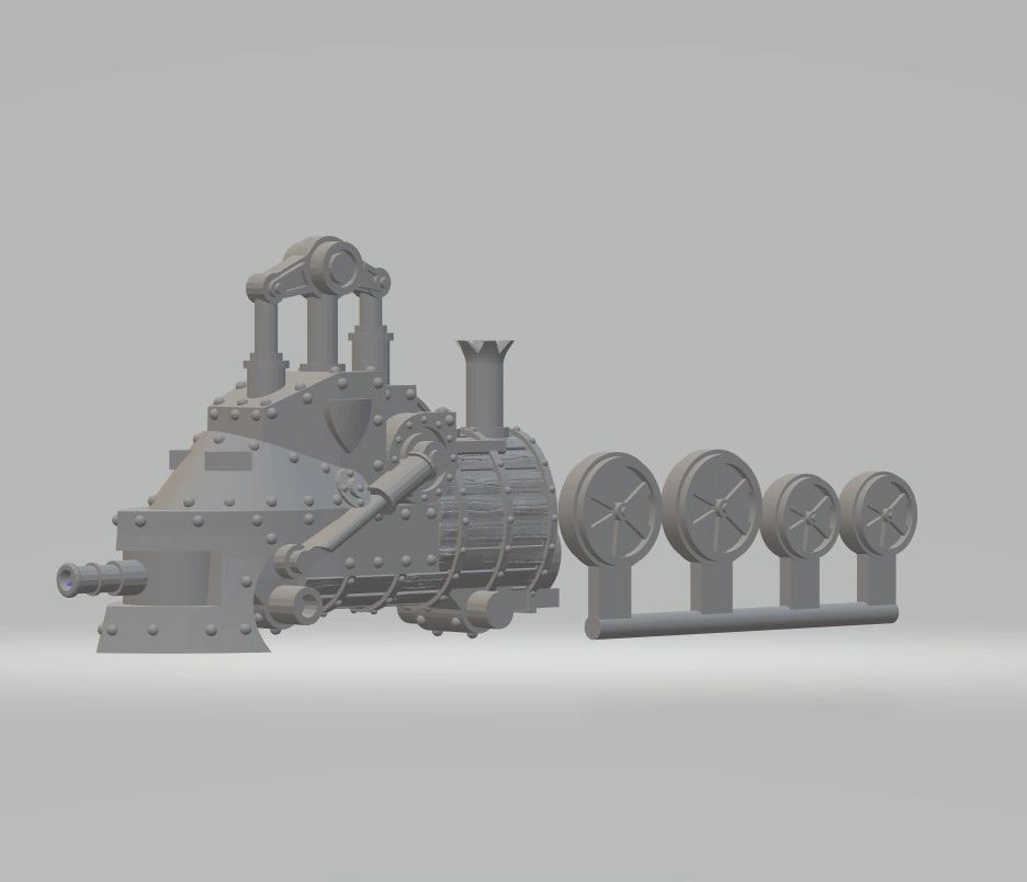 steam tank STL