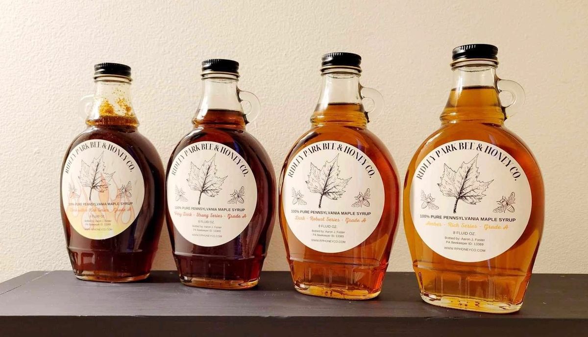 100% Pure Pennsylvania Maple Syrup