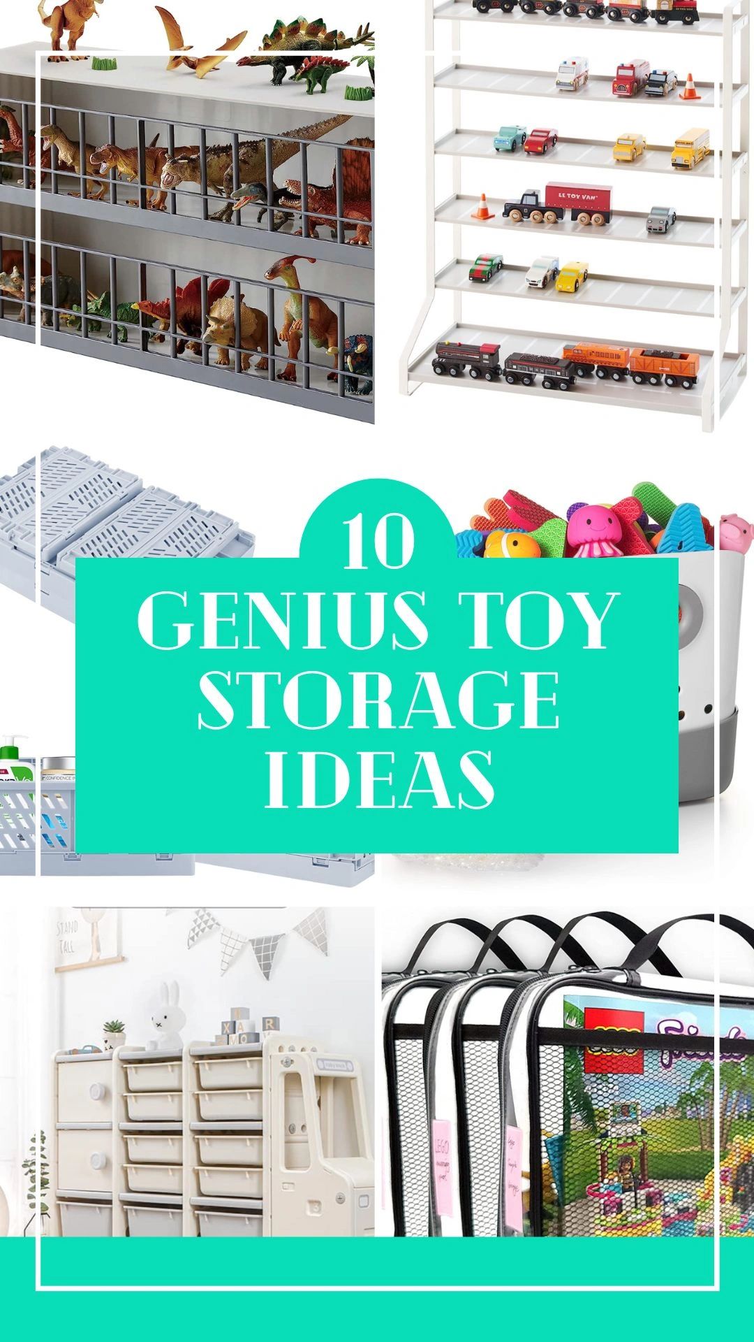 Ten Genius Toy Storage Ideas