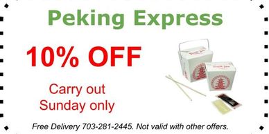 Offers & Deals | Peking Express of Vienna