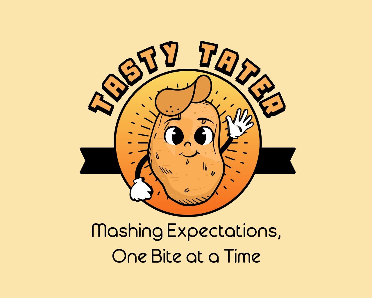 Taters Logo Tasty Tater: Comfort Food Redefined