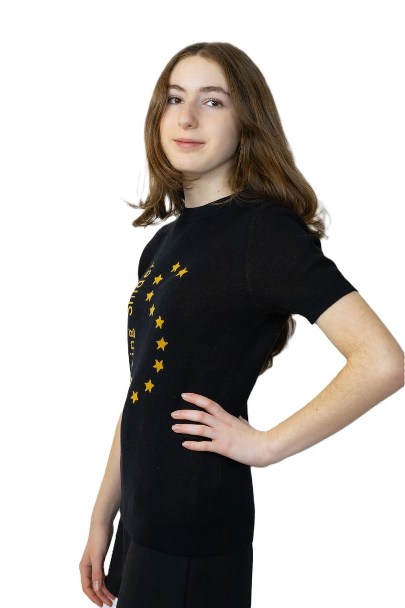 Haiying Snider Knitwear Top with Stars