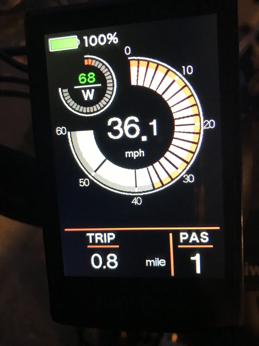 KD718 Color LCD Display for Himiway, Velotric, Lectric, KBO, and Many ...