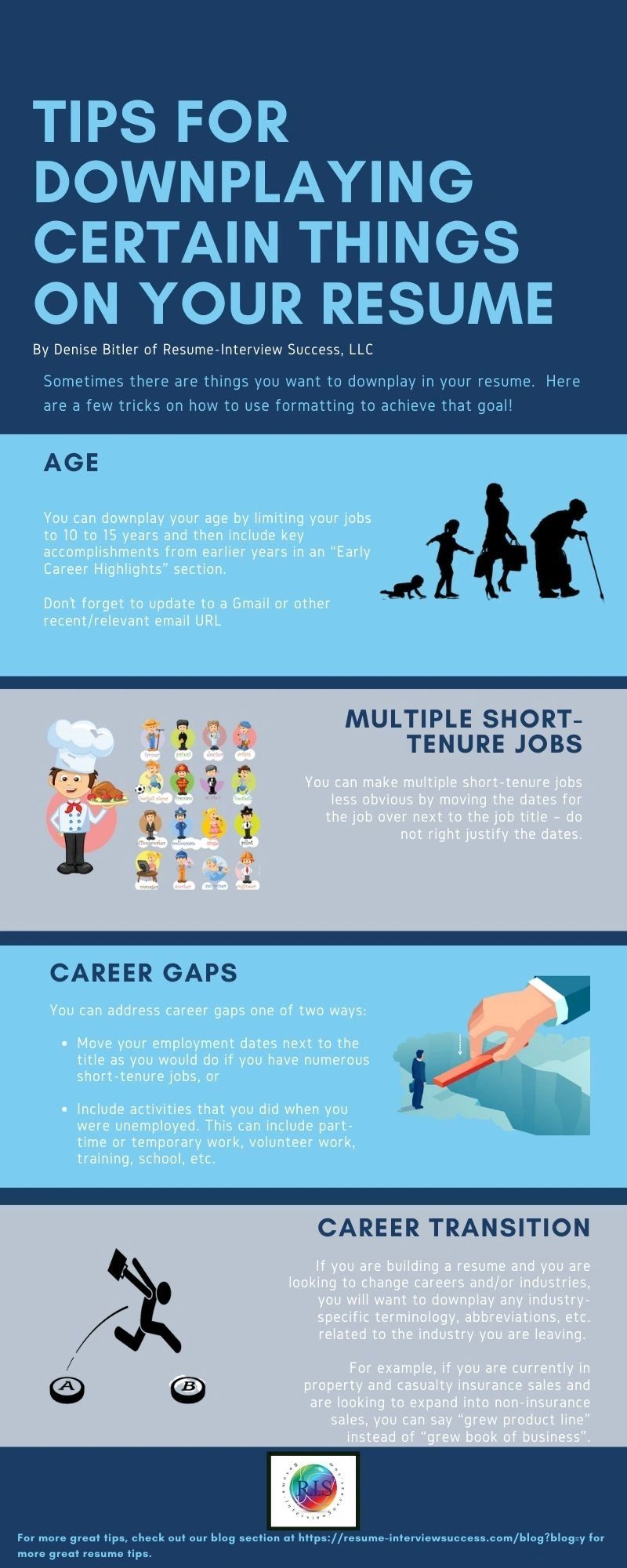 4 Tips For Downplaying Certain Things On Your Resume