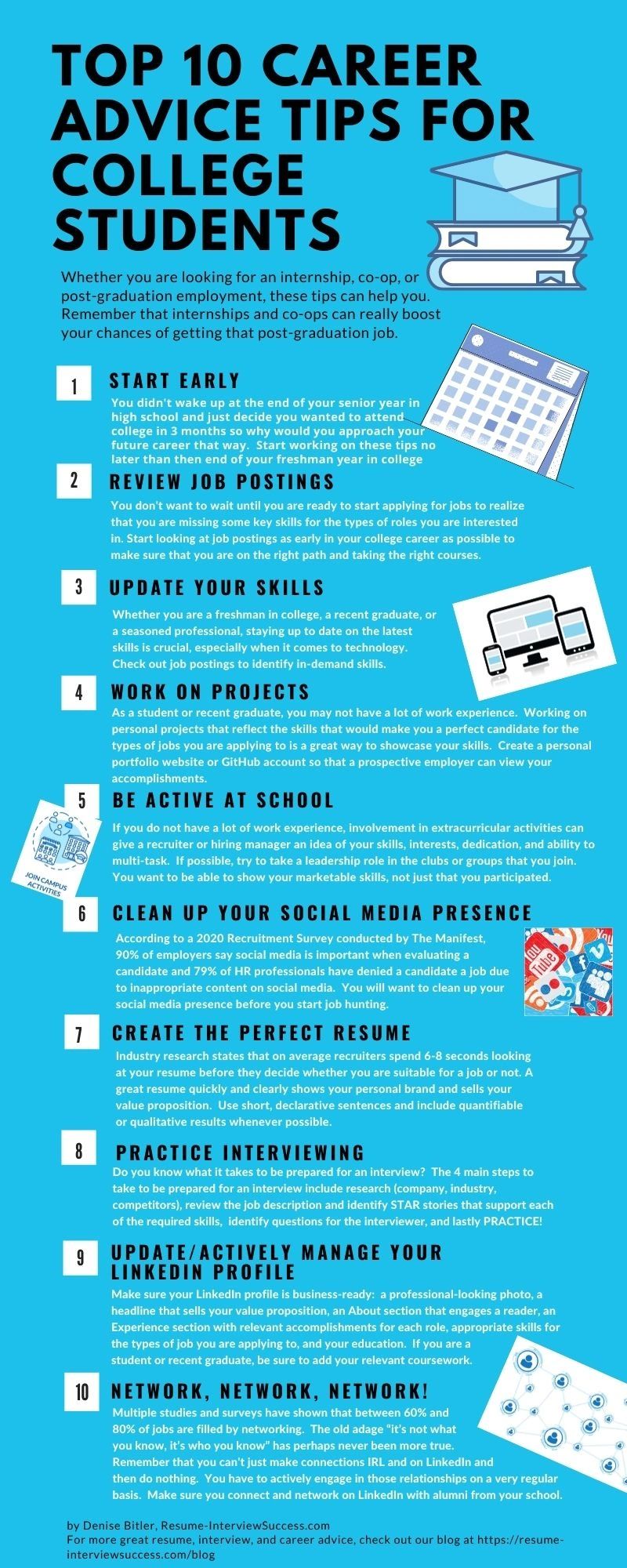 Top 10 Career Advice Tips For College Students!