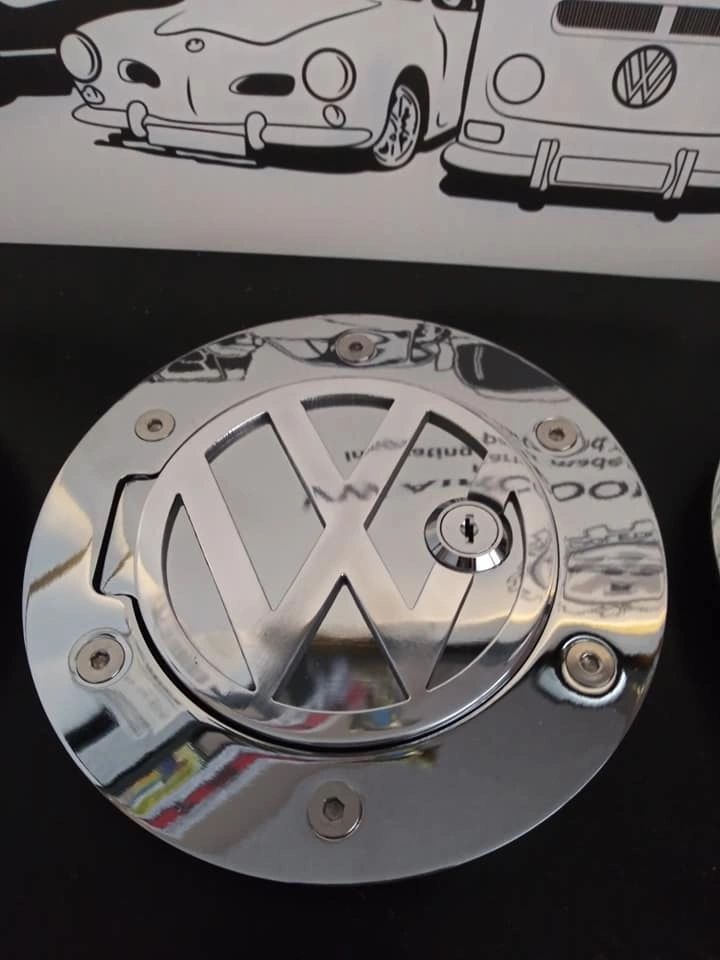 Custom Fuel Door with LOGO and Keylock.