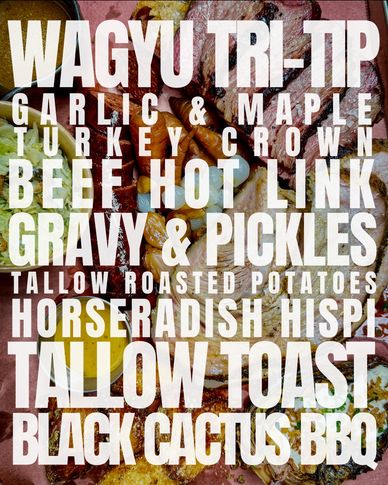 MENUS | BLACK CACTUS