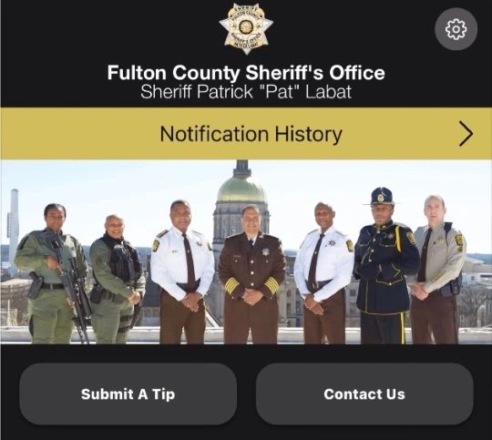 FULTON COUNTY SHERIFF'S OFFICE HAS AN APP