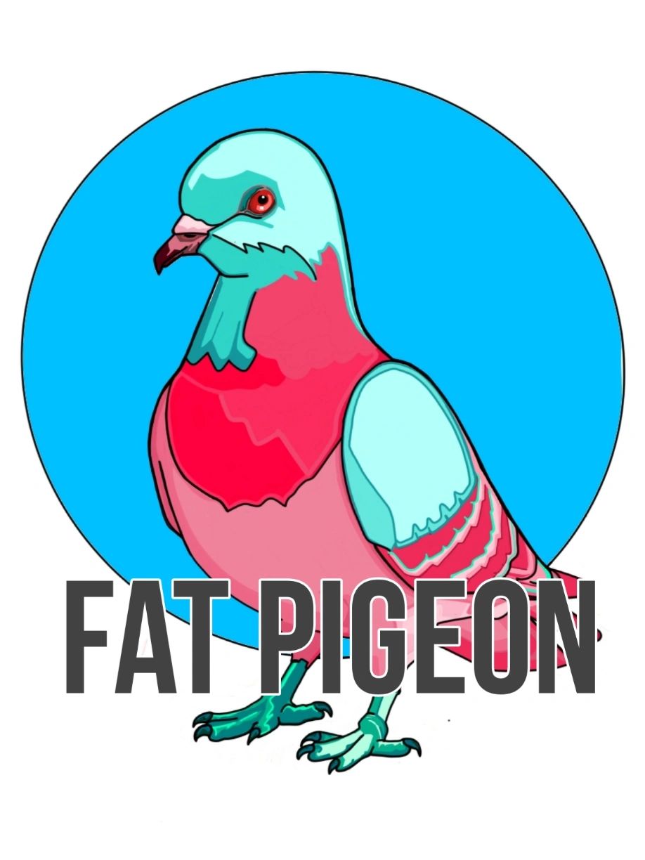 Fat Pigeon Art - Art, Art, Digital, Prints