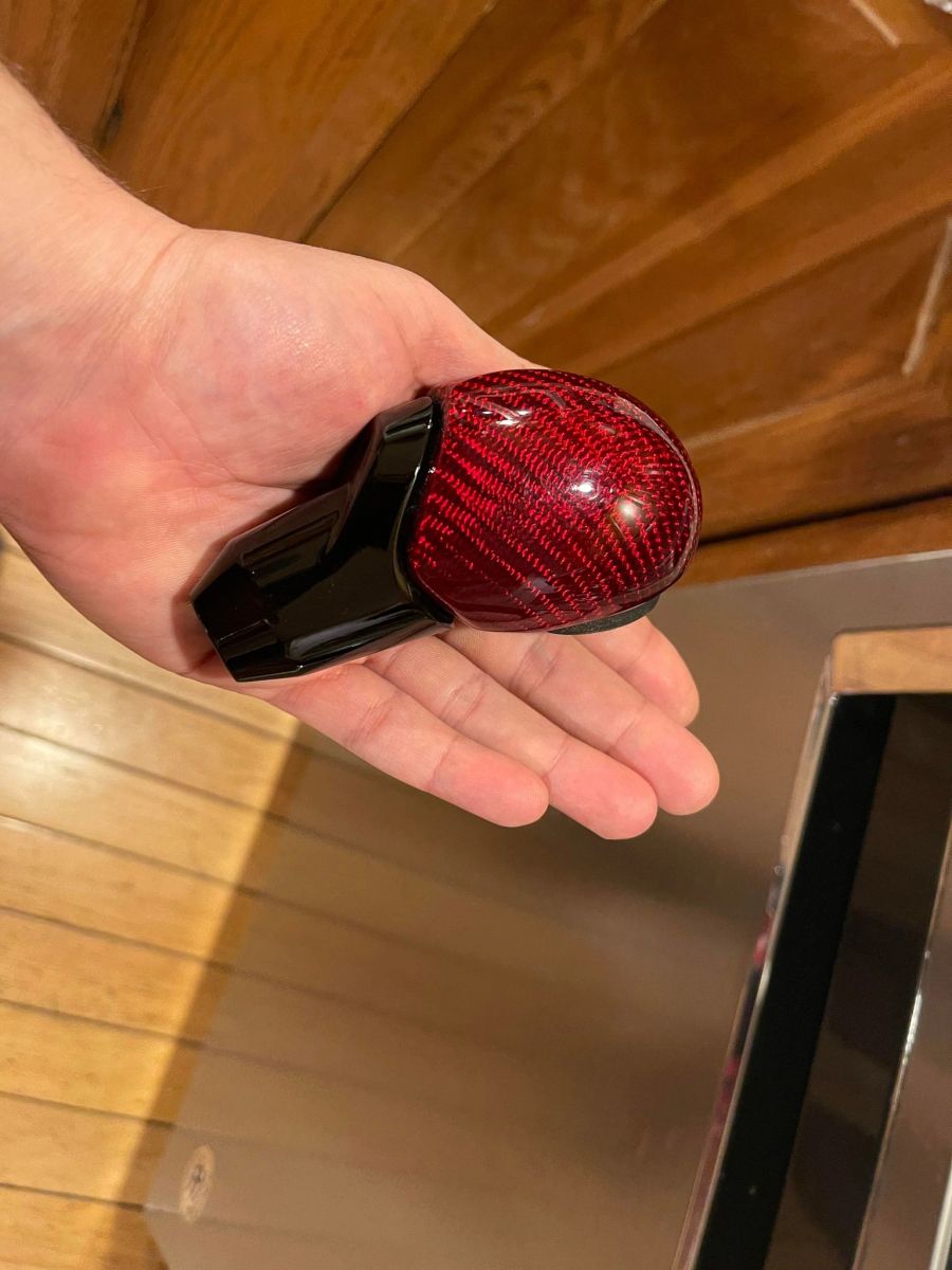 IN STOCK - 2009+ nissan 370z - red carbon automatic fiber oem shifter ...