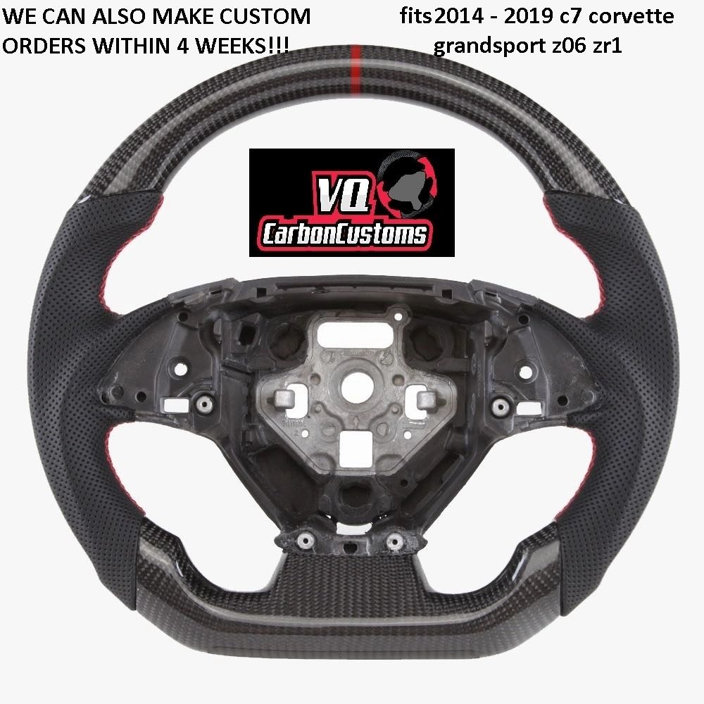 MAKE YOU'R OWN CUSTOM WHEEL - c7 corvette - Carbon Fiber Steering Wheel
