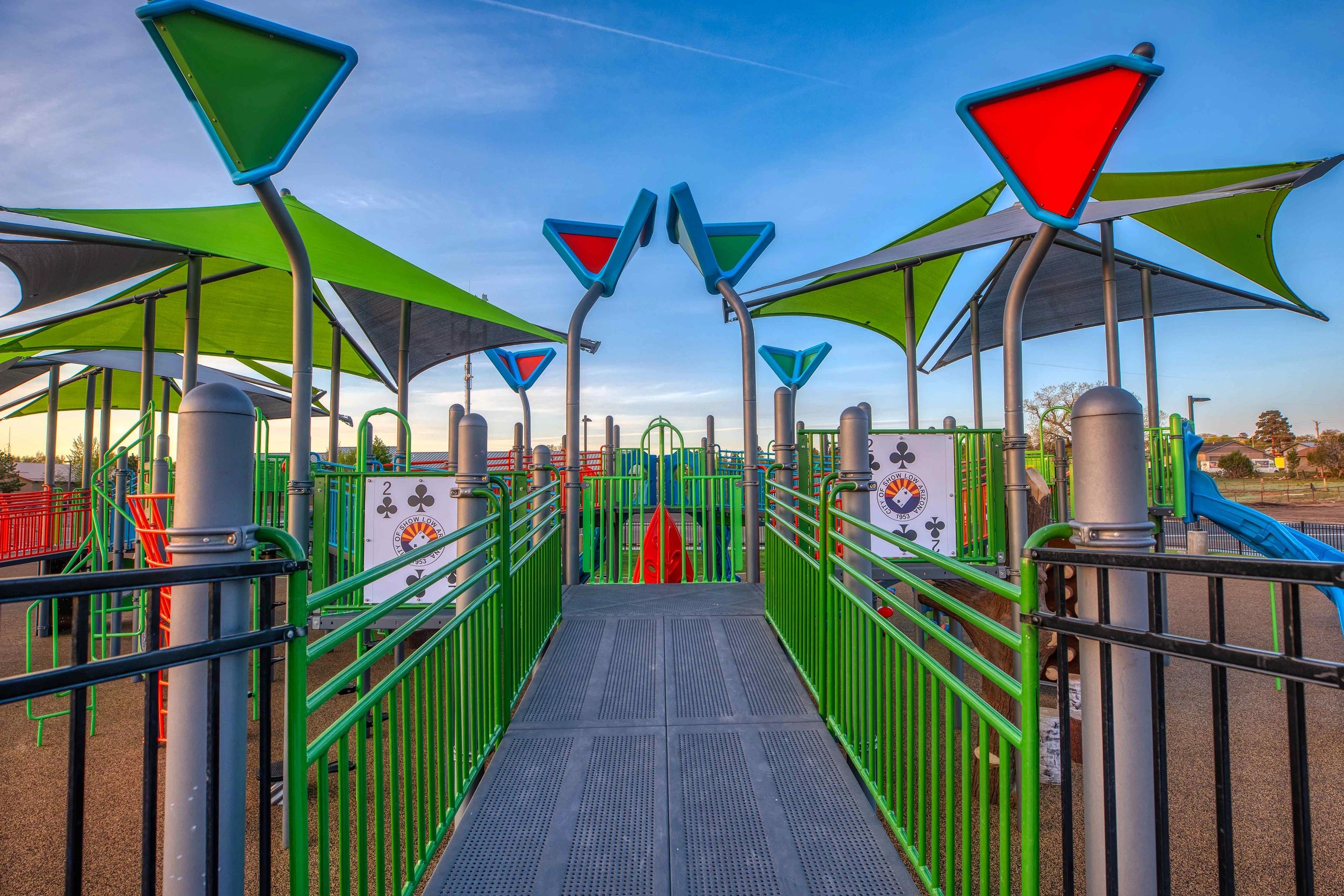 "Exploring the Rainbow in Frontier Park, Show Low, AZ"