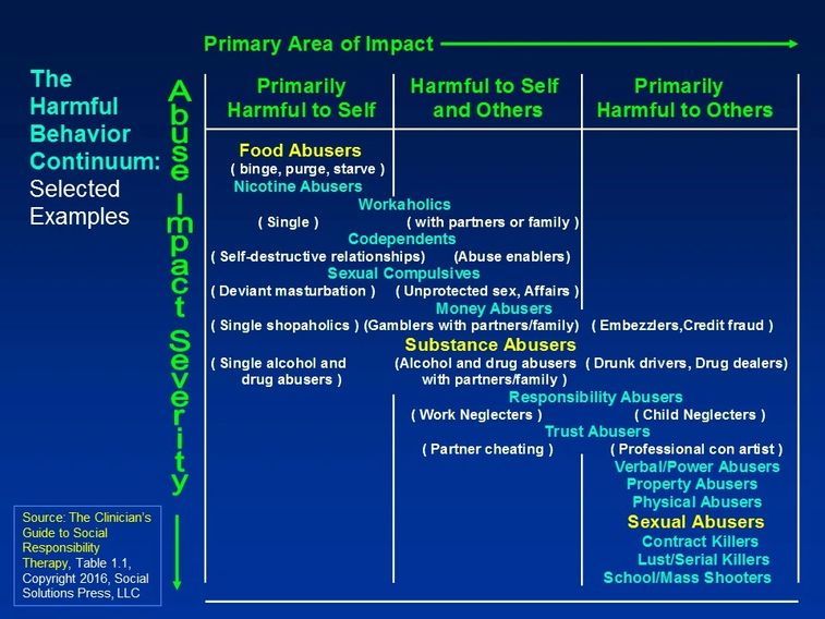 Social Responsibility Therapy Clinical Advances - The Problem ...