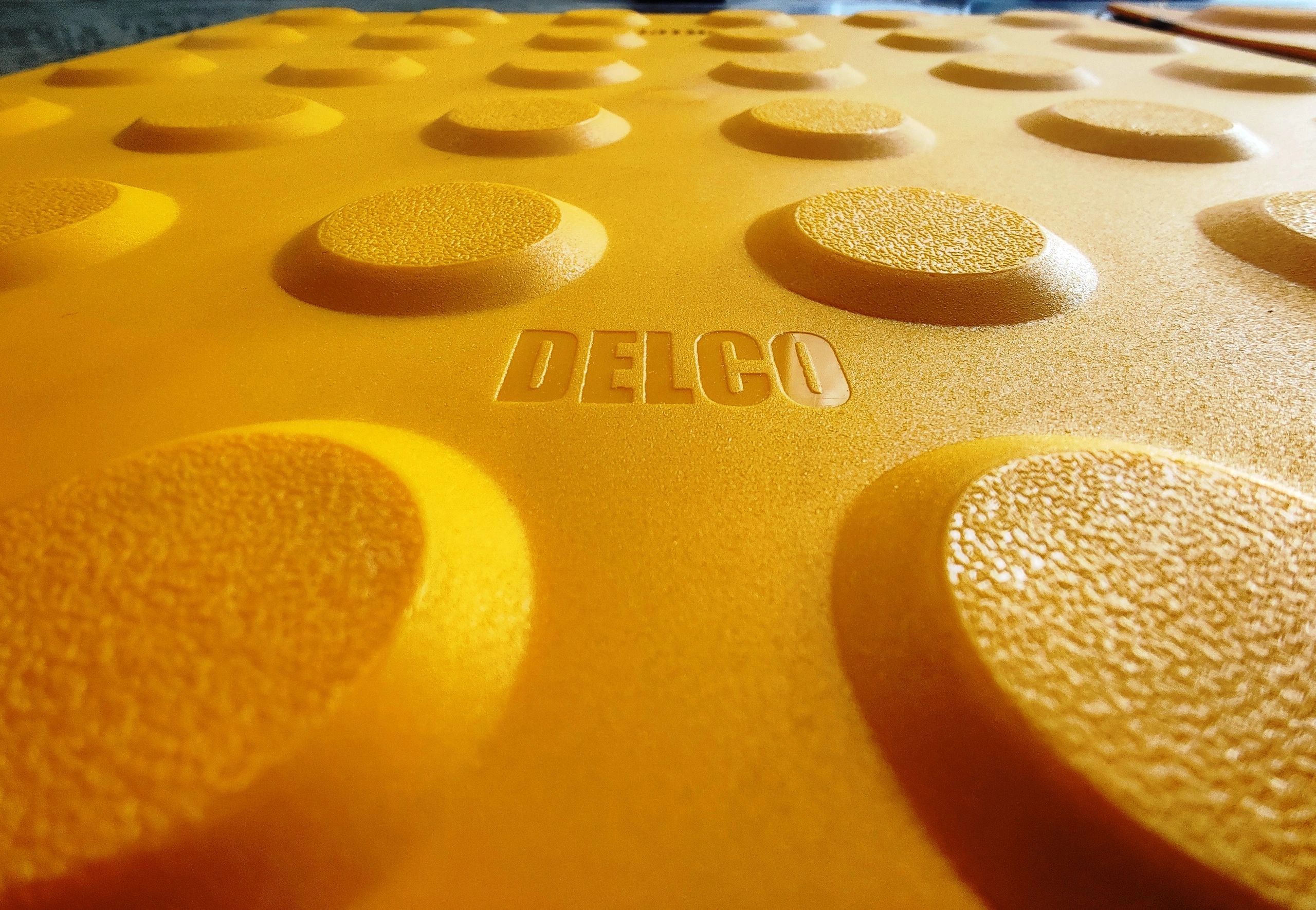 DELCO PU TACTILE TILES, INDIA.
