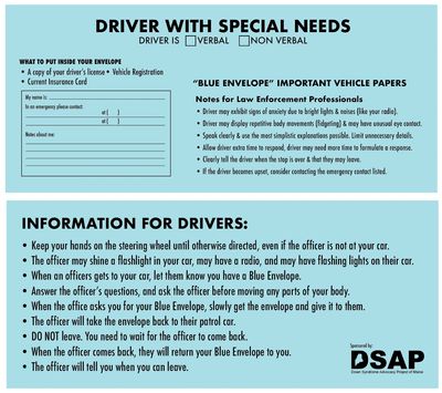 Blue Envelope Program